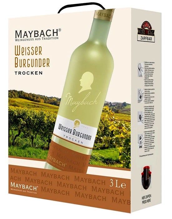 Maybach Weißburgunder | 12% | 3 l BIB | Dryckeslaget